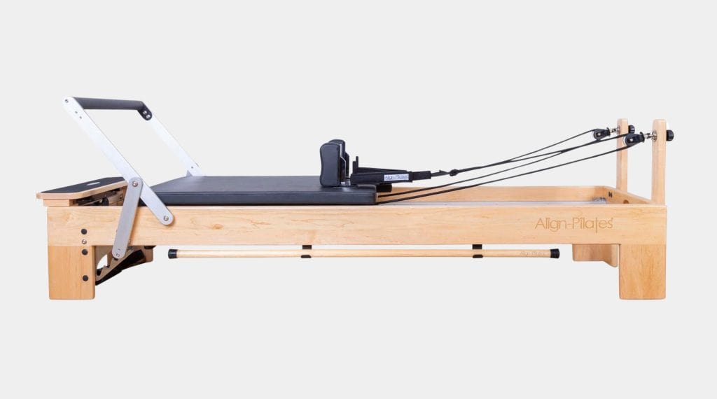 M8-Pro Pilates Reformer with Pro Sitting Box - Go Align Pilates