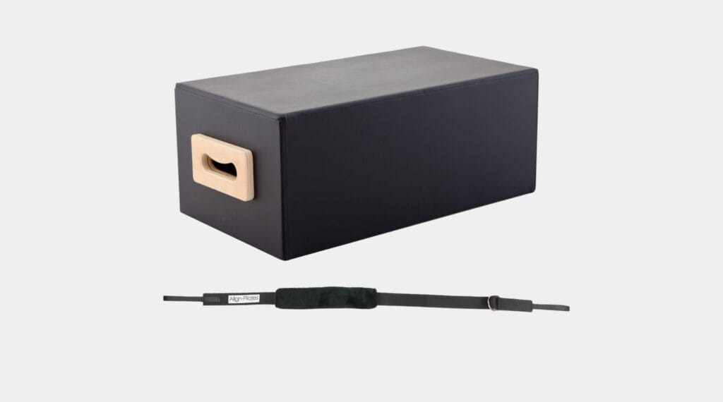 Pro Sitting Box with Foot Straps | Go Align Pilates