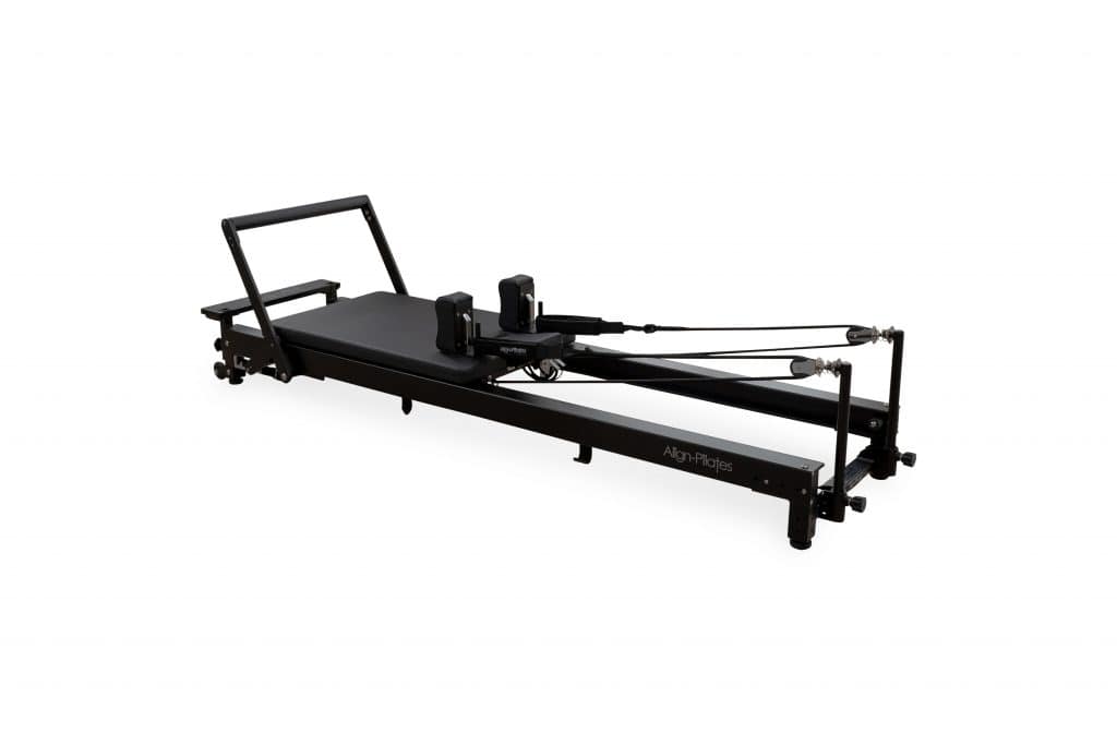 C8-Pro Pilates Reformer - Noir/Black | Go Align Pilates